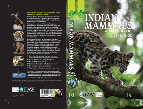 Indian Mammals – A Field Guide by Vivek Menon | Wildlife Trust of India