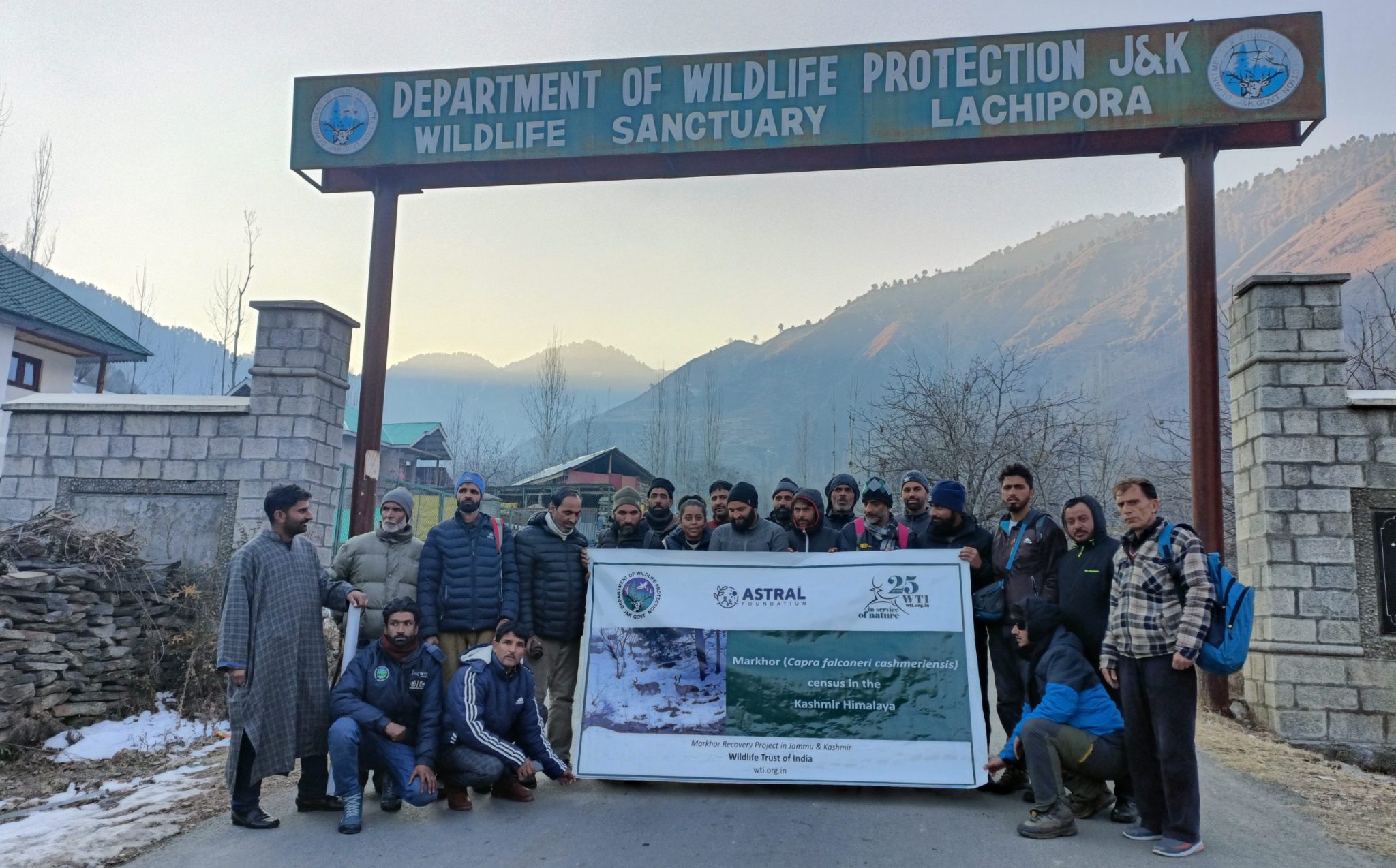 WTI wraps up the annual Markhor census in Jammu and Kashmir - Wildlife ...