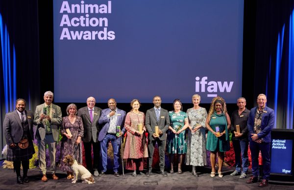 WTI Ambassador Dia Mirza & Vet, Dr. Panjit Basumatary honoured at the ...